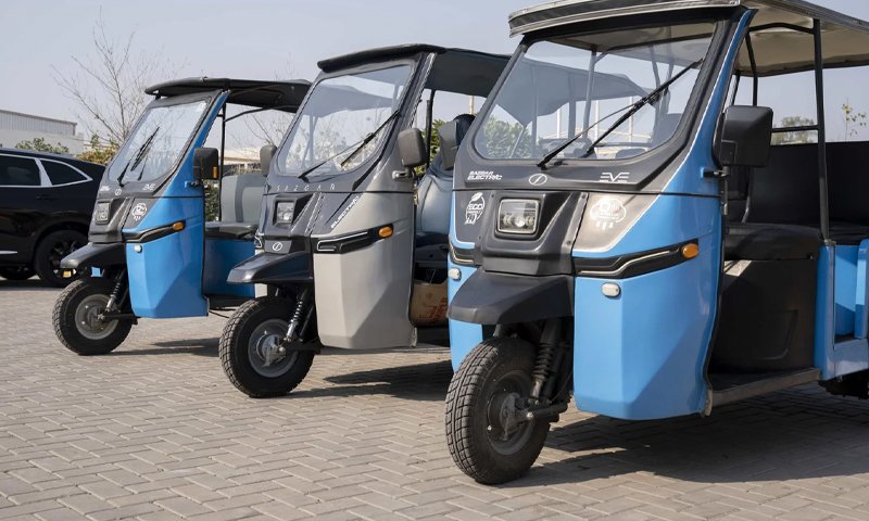 KP Introduces Locally Developed Electric Rickshaw